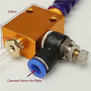 【The Best Deal】OriGlam Mist Coolant Mist Lubrication, Spray System Unit Used for CNC Lathe Milling Drill Machine