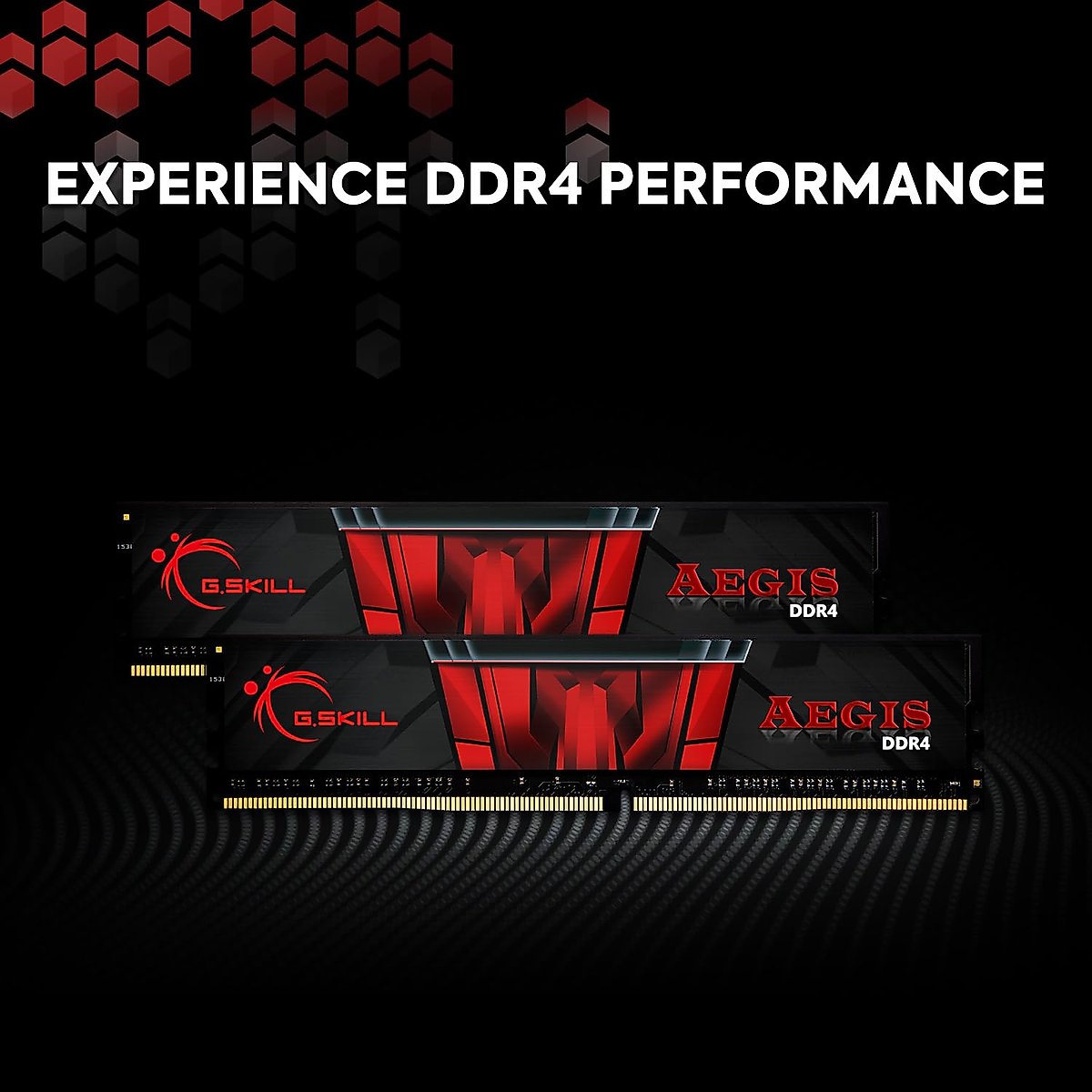 G.SKILL AEGIS Series (Intel XMP) DDR4 RAM 16GB (2x8GB) 3200MT/s CL16-18-18-38 1.35V Desktop Computer Memory UDIMM (F4-3200C16D-16GIS)