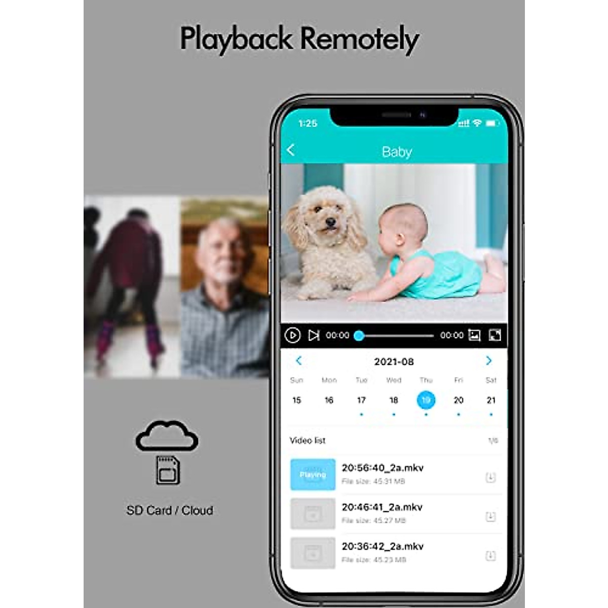 AREBI Mini Spy Camera Wireless Hidden 150 Days Standby 4K Small WiFi PIR Camera for Home Security Indoor Battery Cam with Night Vision Motion Detection