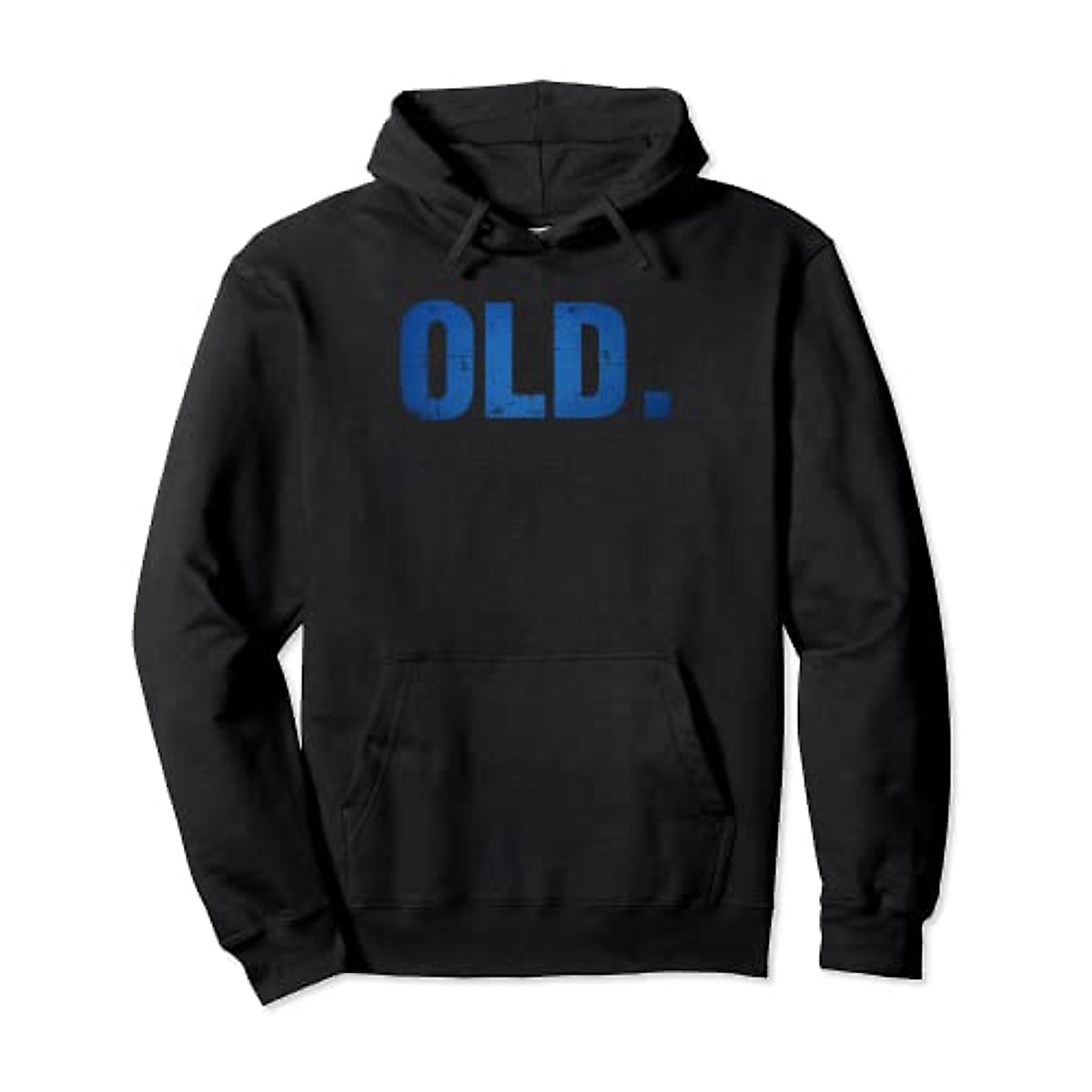 Old Funny Navy Blend Pullover Hoodie