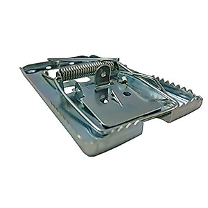 Pack of 8 made2catch Classic Metal Mouse Traps Fully Galvanized - Snap Trap for Mice - Mouse Control - Humane Mouse Traps That Work - 8 Traps