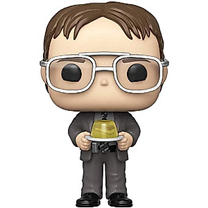 Funko The Office - Dwight Schrute with Gelatin Stapler Pop! Vinyl Figure (Bundled with Compatible Pop Box Protector Case)