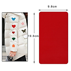 15Pcs Nylon Repair Patches, Self-Adhesive and Waterproof, Lightweight Repair Patches for Clothing Down Jacket Repair Holes Tearing(20x 10 cm)