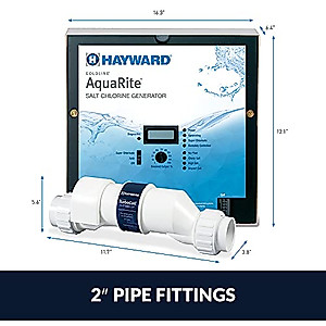 Hayward W3AQR15 AquaRite Salt Chlorination System for In-Ground Pools up to 40,000 Gallons