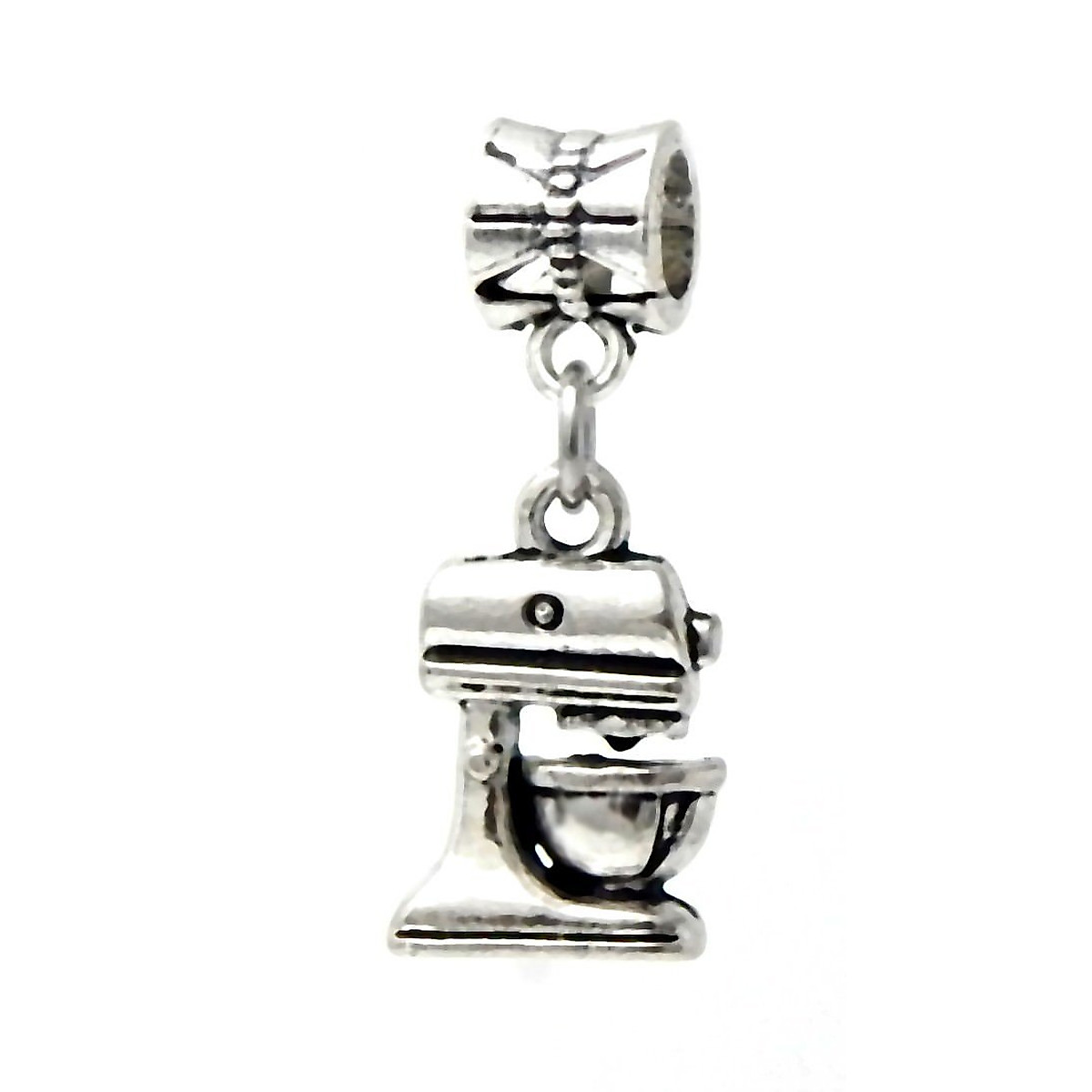 Dangle Kitchen Mixer Charm Bead for Charms Bracelets