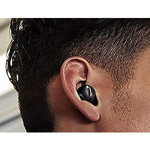 Zotech 8 Pair Eartips Set Anti Slip Earhooks Kit for Samsung Galaxy Buds 5 Pairs Silicone Earbud Eartips XS/S/M/L/XL, 3 Pairs Earhooks S/M/L (Black)