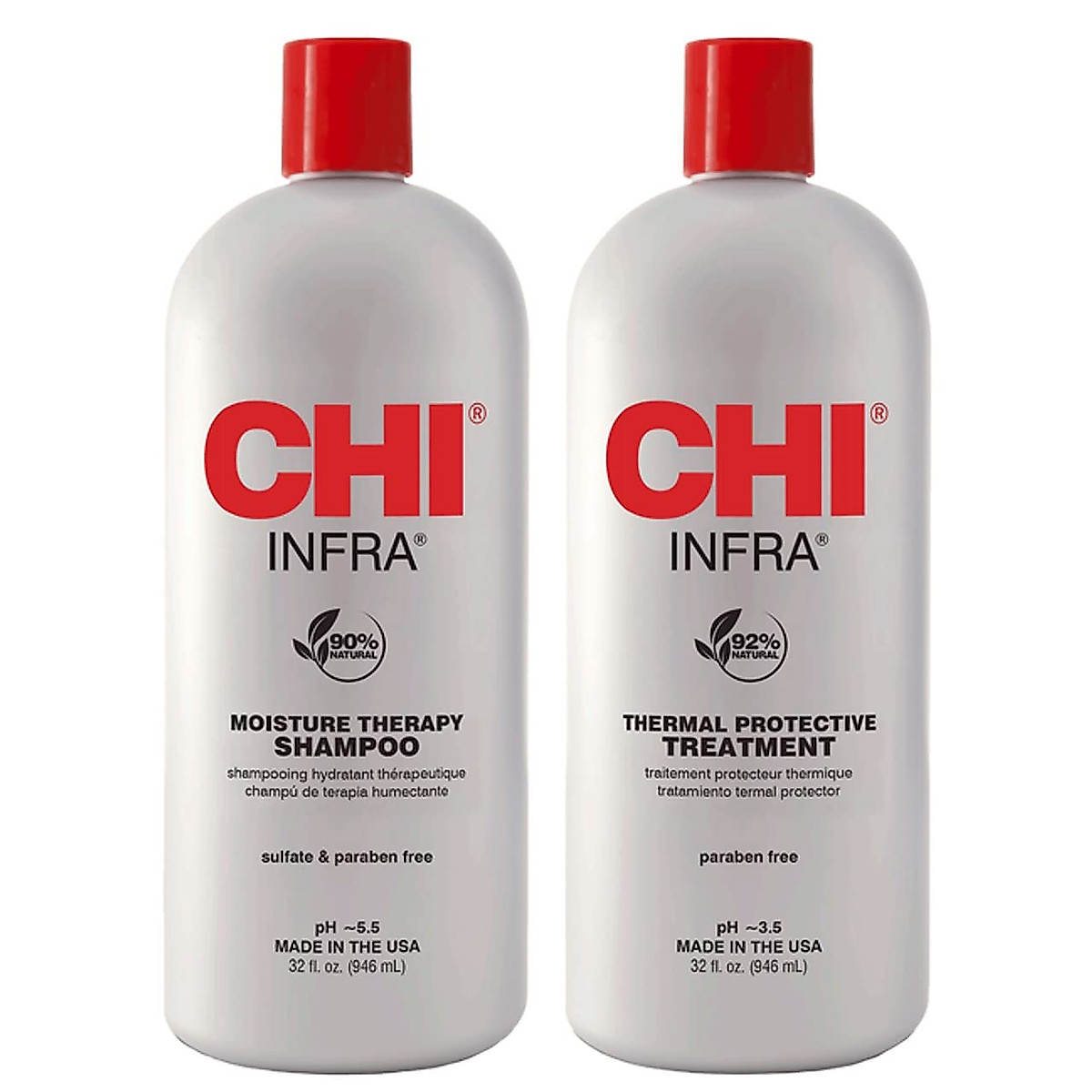 Infra Shampoo & Treatment 32oz Duo Set
