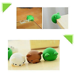 Corner Guards Edge Bumpers Ball Shape Baby Child Safety Proof Furniture Table Protector 4 Pieces (Cat)