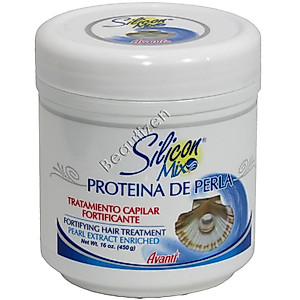 Silicon Mix Proteina De Perla & Shampoo 16 Oz Hair Treatment and Shampoo 16oz