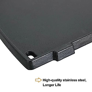 6558 Cast Iron Cooking Griddle for Weber Q100 Q120 Q140 Q1000 Q1200 Q1400 Series Gas Grills，6558 Grill Cooking Griddle Parts 12.6 x 8.6 Inches