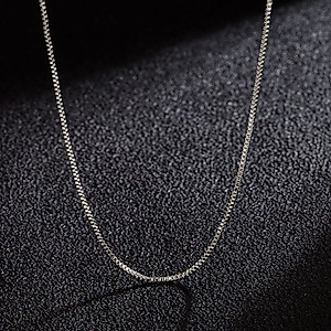 DXZNBEST Music Note Pendant Necklace 925 Sterling Sliver Cubic Zirconia for Women Mother’s Day Valentine's Day Christmas Jewelry Gift Chain 18 Inches