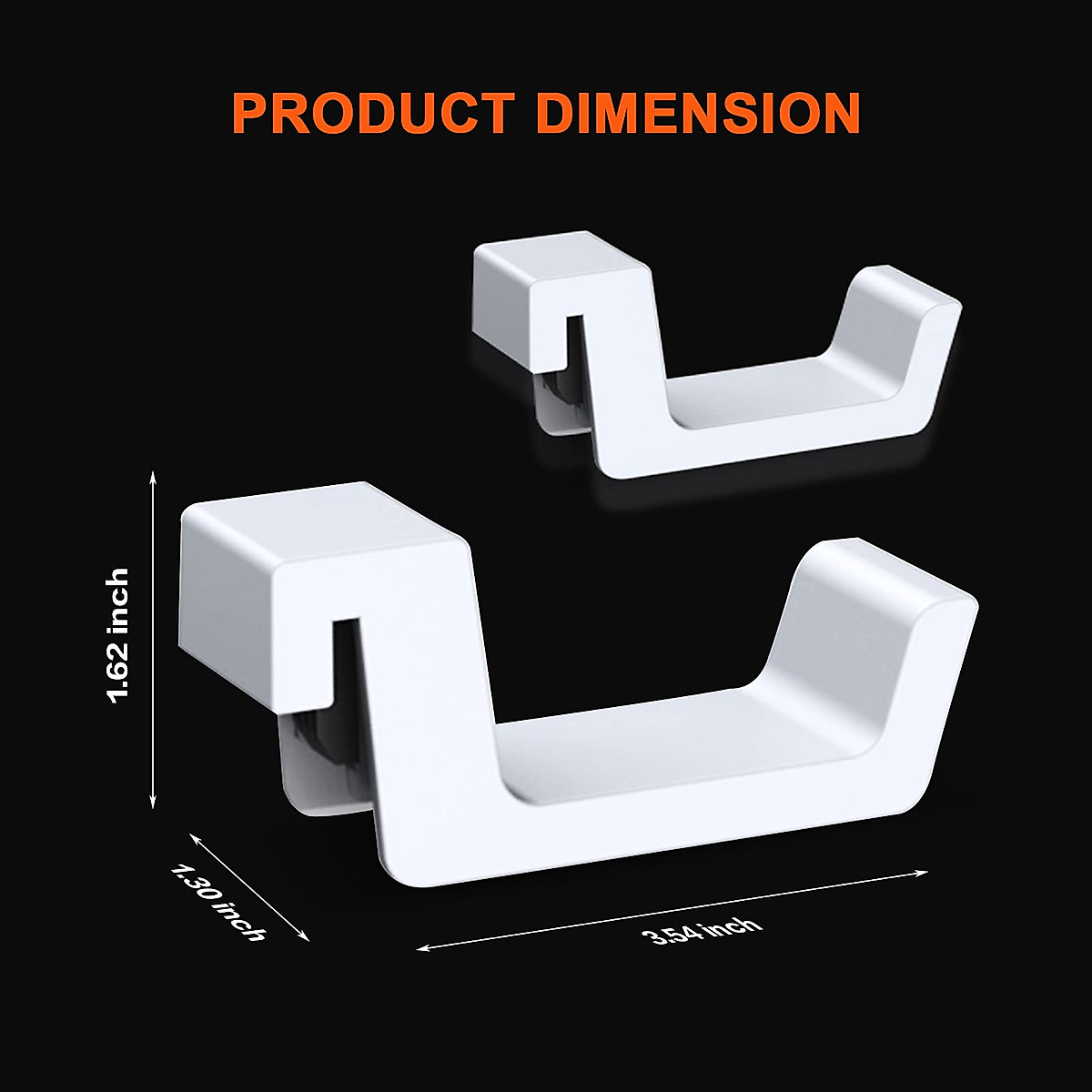 BEJOY Multifunctional Vertical Stand with Headphone Stand, 3-Level Rotate Fans Speed, Dual Type-C PS5 Charging Station with Gaming Headset Holder, 11 Games Boxes Storage, White…