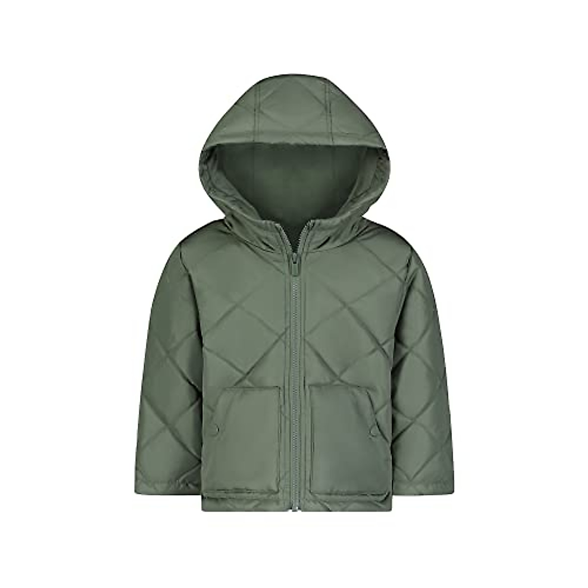 Carter's Baby Toddler Boy Winter Jacket, Olive, 3 Years