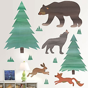 Wall Pops DWPK2705 Call of The Wild Wall Decal, Multi-Color