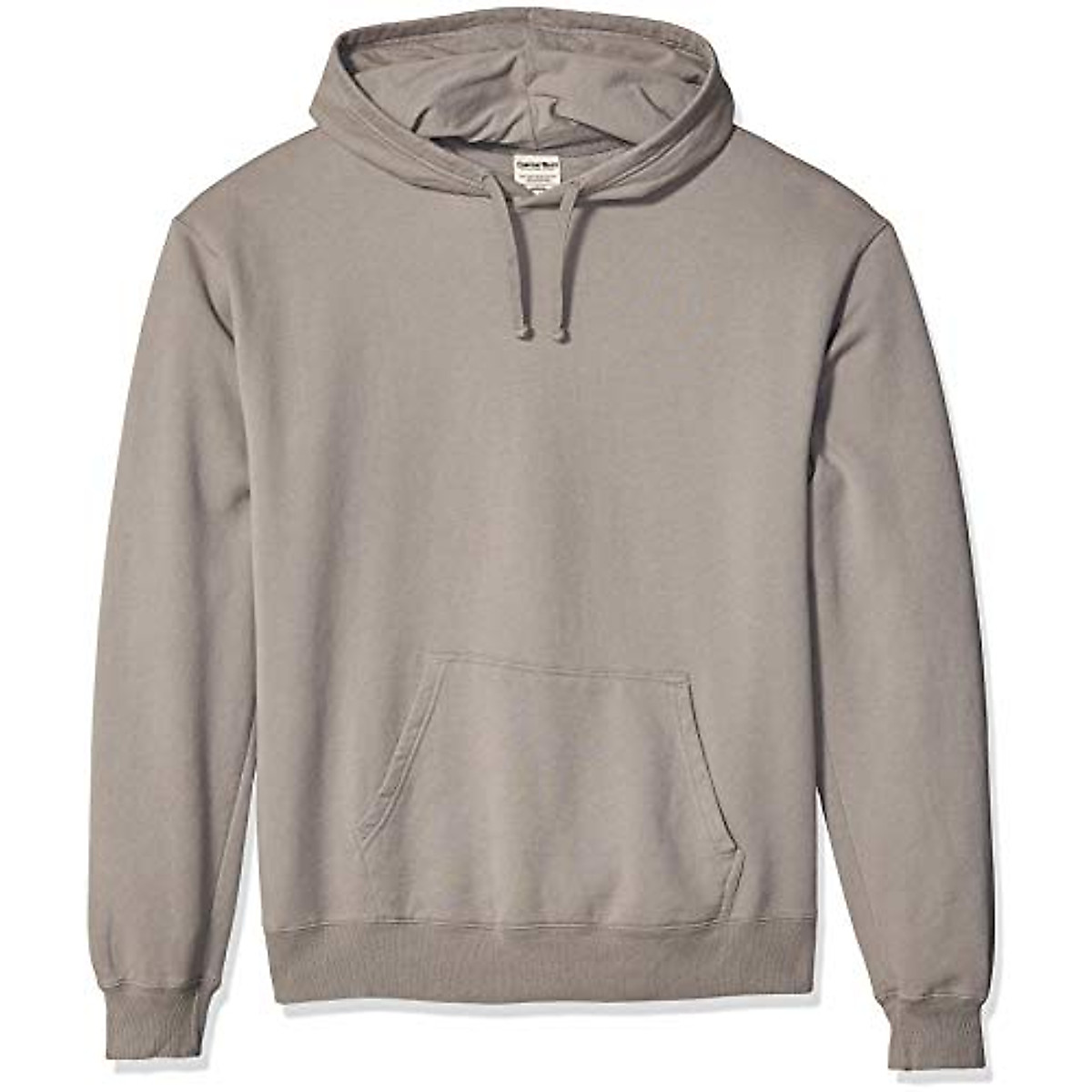 Hanes Men's Comfortwash Garment Dyed Hoodie Sweatshirt, Concrete Gray, X Large