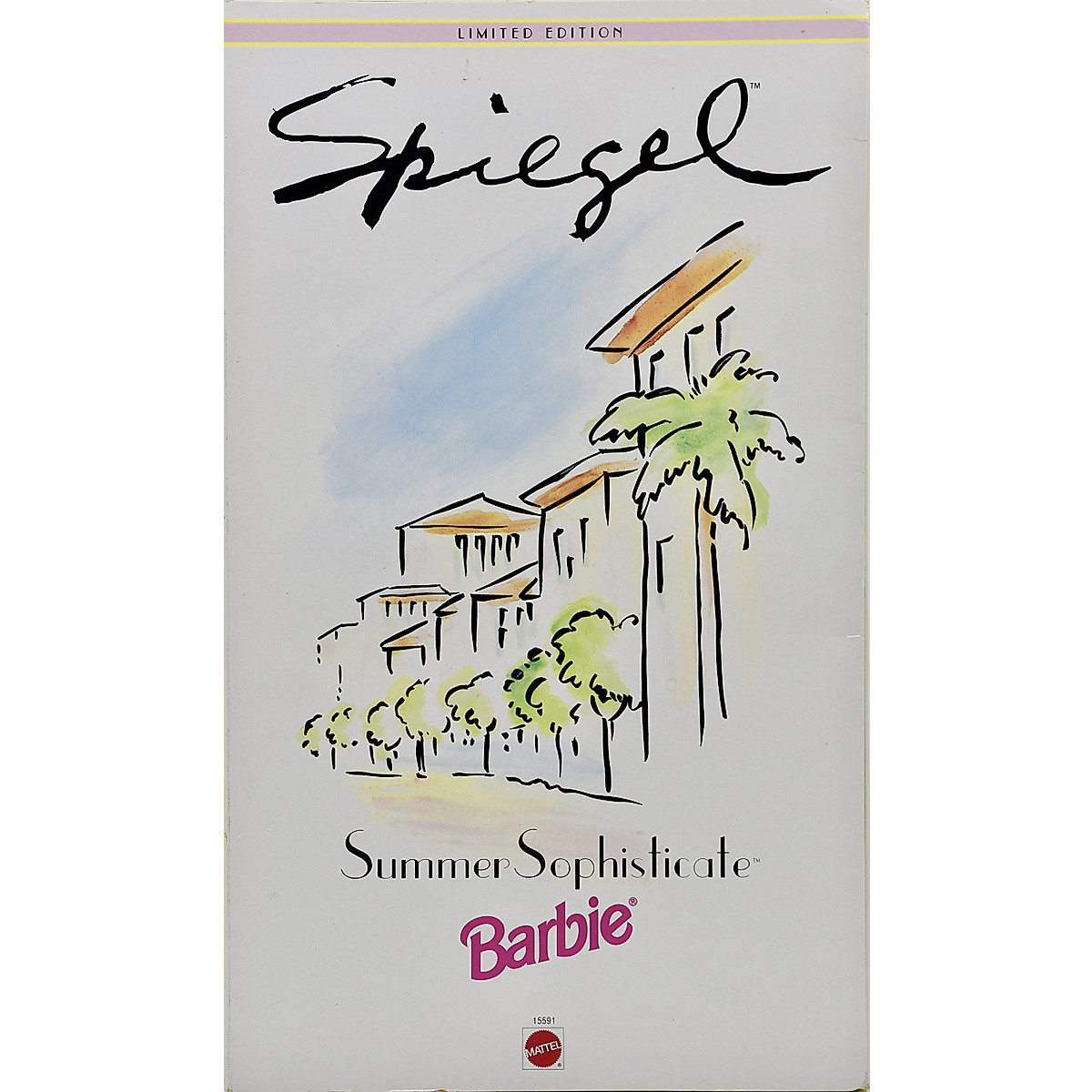 Mattel Summer Sophisticate Barbie Doll - Limited Edition Spiegal Exclusive