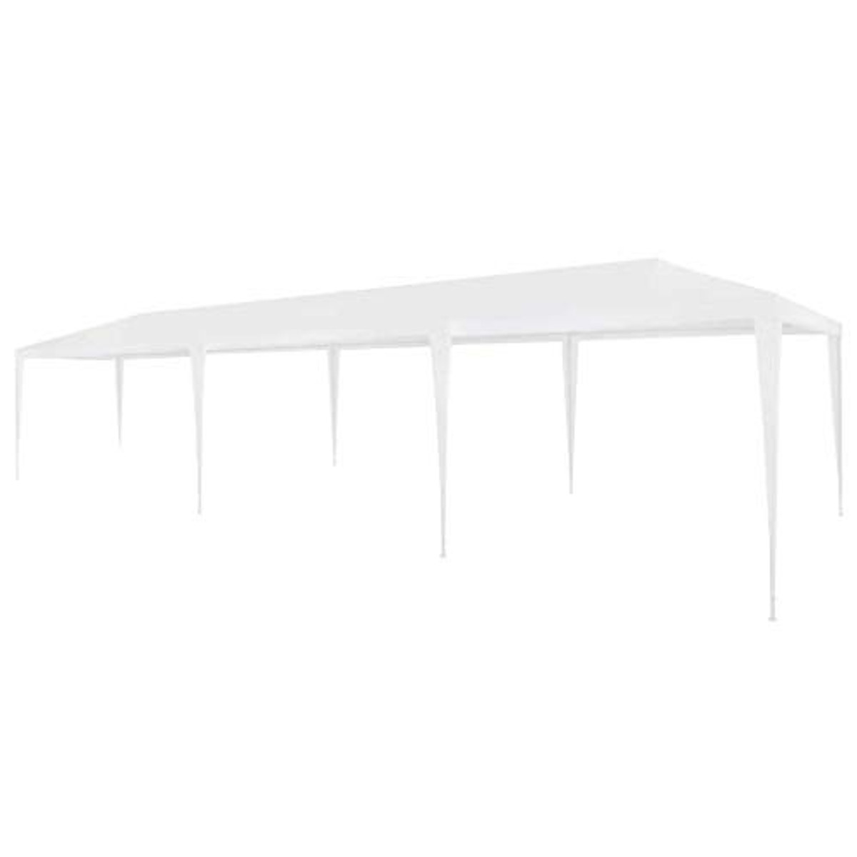 Festnight 10' x 30' Garden Outdoor Gazebo Canopy Pop Up Sun Steel Frame Shade Heavy Duty Patio Party Wedding Tent BBQ Camping Shelter Waterproof Pavilion Cater Events White