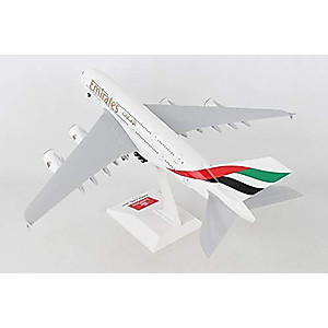 Daron Skymarks Emirates A380-800 Airplane Model Building Kit with Gear, 1/200-Scale