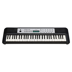 Yamaha YPT270 61-Key Portable Keyboard With Power Adapter (Amazon-Exclusive),Black