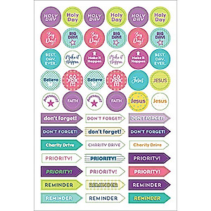 Essentials Planner Stickers - Bible (Set of 450 Stickers)