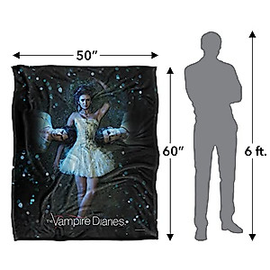 Vampire Diaries Why Choose Officially Licensed Silky Touch Super Soft Throw Blanket 50" x 60"