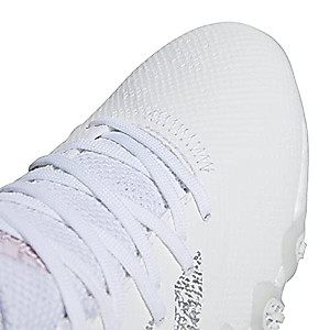 adidas Women's W CODECHAOS 22 Golf Shoe, FTWR White/Silver Met./Clear Pink, 8