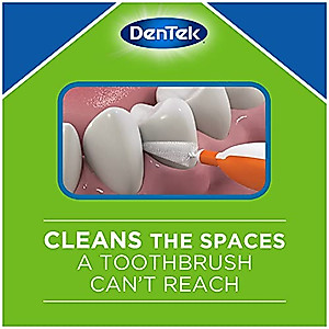 DenTek Easy Brush Interdental Cleaners, Standard, 16 Count, (Pack of 3)