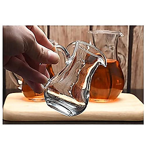 Super Small wine Goblet cup ultra-transparent glass goblet a cup of Maotai small glass of spirits Set of 7pcs