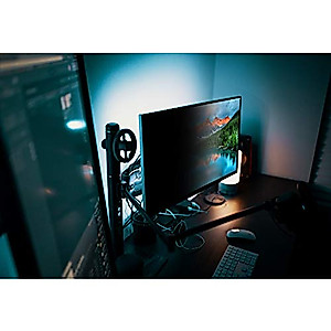 Amazon Basics Privacy Screen Filter - 22 Inch 16:9 Widescreen Monitor, Anti Glare & Blue Light Filter (22 inch (16:9), 18.76" x 10.56")
