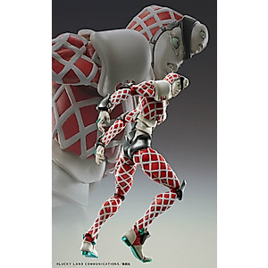MEDICOS Super Statue Movable JoJo's Bizarre Adventure Part 5''''K C Approximately 6.3 inches (160 mm), PVC & ABS & Nylon Painted Action Figure, Multicolor (ME60322)
