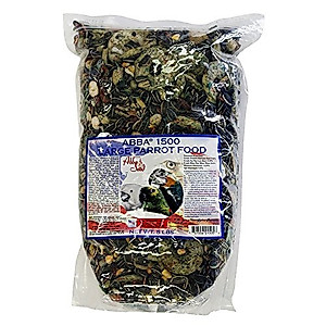 ABBA 1500 Bird Foods Large Parrot Food 5lbs