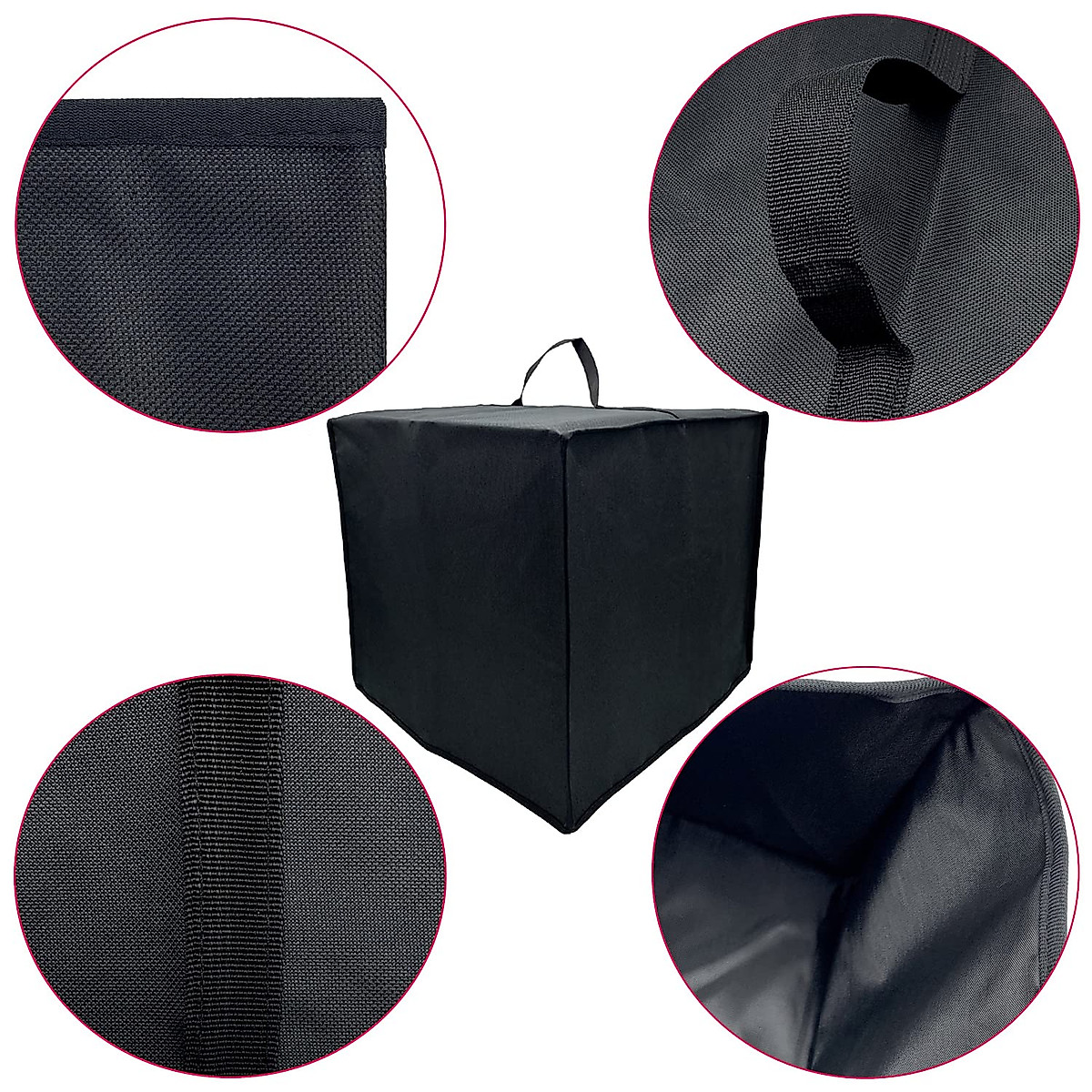 Wanty Water-Resistant Nylon Dust Cover Protector for Cuisinart TOA-60 Convection Toaster Oven Airfryer/Instant Pot Duo Crisp 11-in-1 Air Fryer and Electric Pressure Cooker, 6 Quart