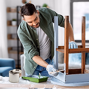 Cornucopia Metal Paint Cans with Lids (1/2 Pint Size, 6-Pack), 1-Cup Capacity Empty Unlined Half Pint Paint Pails