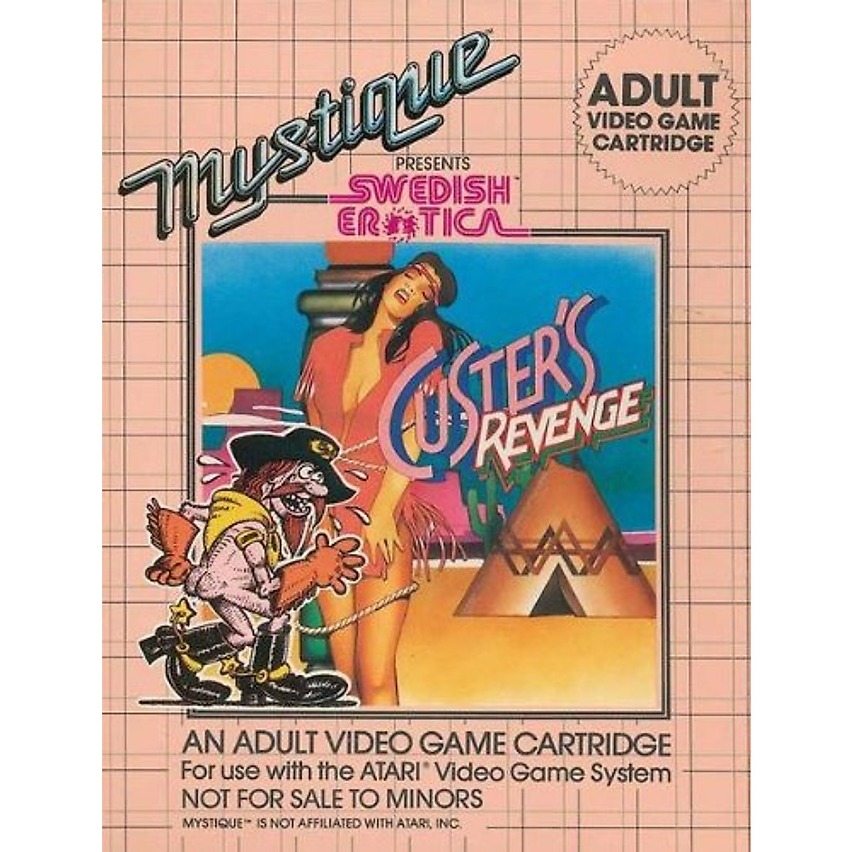 Custer's Revenge for the Atari Video Game System