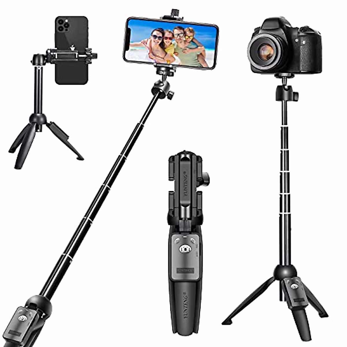 Selfie Stick, Professional Selfie Stick Tripod, 40-inch Extendable Selfie Stick with Wireless Remote and Tripod Stand for iPhone 14 13 12 11 pro Xs Max Xr X 8 7 6 Plus, Android Samsung Smartphone