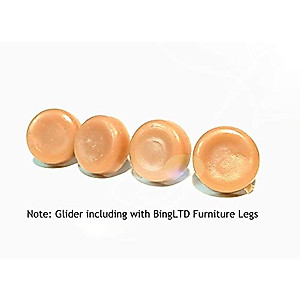 BingLTD - 5" Mahogany Profile Hardwood Sofa Legs - Set of 4 (P090-157)