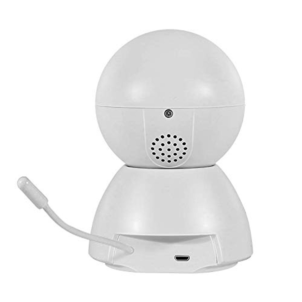 EVERSECU WiFi Baby Monitor Pet Camera Support Temperature Detecting, Sound Detecting and 6 lullabies, 2 Way Audio, Night Vision, Tuya Smartphone app for remoteview
