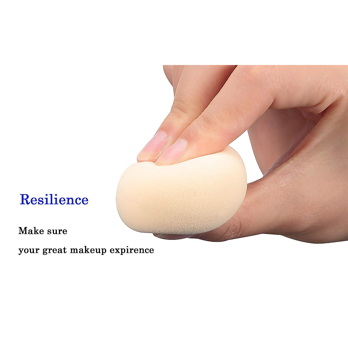 【3-pack]Bellixe Beauty Makeup Sponge Blender,No-Latex Soft Cosmetic sponge