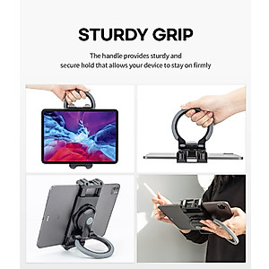 GOOSPERY Compatible with iPad ChromeBook Kindle Tablet Hand Grip Holder Accessory for e-Reading, Drawing, Video Viewing Compatible with iPad Pro 12.9 11 10.5 Air 2 2022