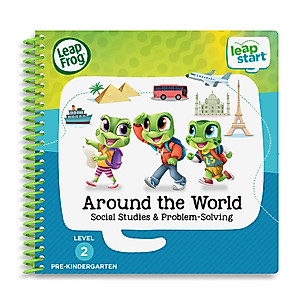 LeapFrog LeapStart Pre-K 4-Pack, for 3-6 yrs includes Mr. Pencil Sharpens Creativity, Read and Write, Around the World, Around Town With PAW Patrol