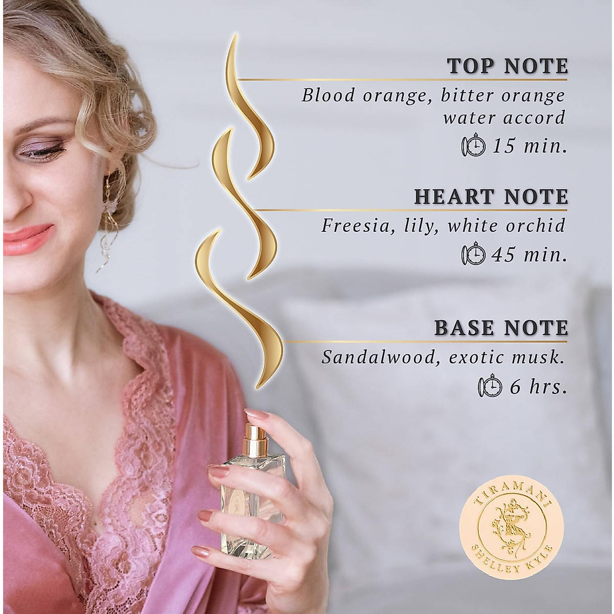 Shelley Kyle Tiramani Perfume, 60ml