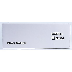 Woodpecker ST64 14 Gauge 3/4" to 2-1/2" Pneumatic Concrete T Nailer Gun with 400pcs Concrete T Nails, Air Power Heavy Duty Concrete Nail Gun Brad Nailer Finish Nailer for Woodworking