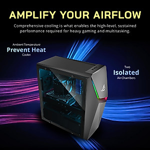 ASUS ROG Gaming Desktop, Intel Core i5-11400F Processor, 16GB DDR4 RAM, 512GB PCIe SSD, NVIDIA GeForce GTX 1660TI 6GB DDR6, WiFi 6, Win 11, Grey, 32GB Hotface USB Card