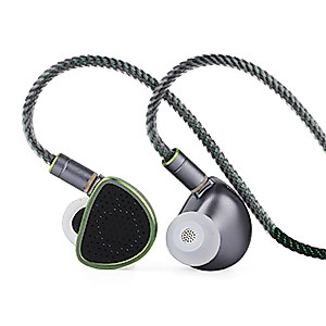 Linsoul RAPTGO Hook-X 14.2mm Open Planar Diaphragm Driver + PZT Driver HiFi in-Ear Earphone with Detachable 0.78 2pin OCC Cable for Musician Audiophile