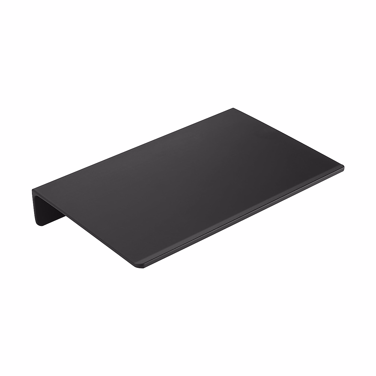 JOOM Small Metal Wall Floating Shelf - Metal Wall Shelf, Black Floating Shelf, Small Bathroom Shelf, Display Shelves for Wall Storage (Black, 8Inch)