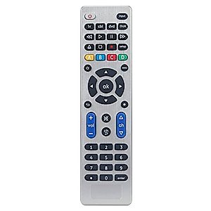 VINABTY Universal Remote Control fit for LG Samsung Sony Philips VIZIO Westinghouse RCA Sansui Funai TCL Hisense Toshiba TV, DVD, Blu-ray, VCR, Soundbar, TV/DVD Combo, HDTV Set Top Box, Home Theater