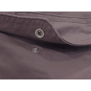 Titicaca FR Shirt for Men Pearl Snaps Flame Resistant 100% C 7.5oz Gray Welding Shirt