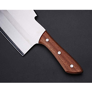 Meat Cleaves-Butcher Knife-Bone Cutter Multi-Purpose Dual Edges-Vegetable Meat Cleaver Knife,Chinese Cleaver Kitchen Knife Superior Class with box
