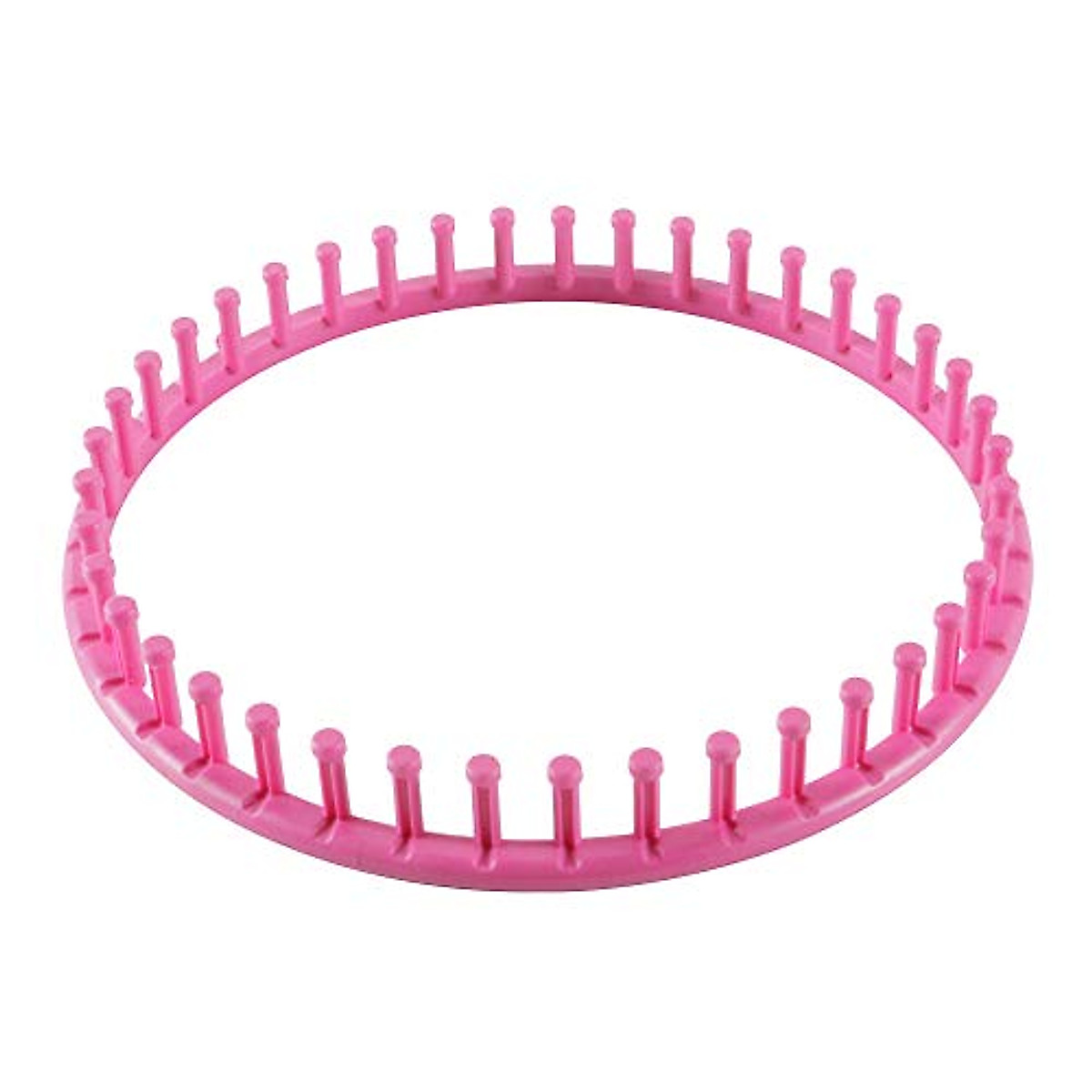 novelinks Round Knitting Looms Set - Set of 5 Plastic Looms Knitting with 1 Knitting Yarn Loom Needle and 1 Plastic Loom Pick