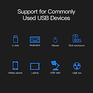 Leya-US Spare Part Portable USB-C/Type-C Male to 4 USB Ports Female HUB Adapter